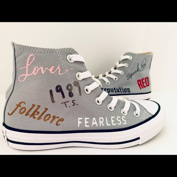 Converse | Shoes | Taylor Swift Converse High Top Shoes | Poshmark